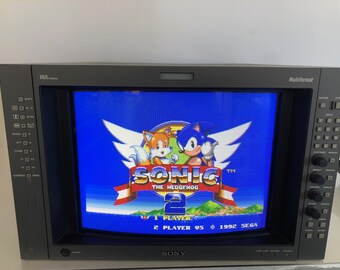 Sony PVM 20L5 Retro Gaming CRT RGB Video Monitor - Etsy