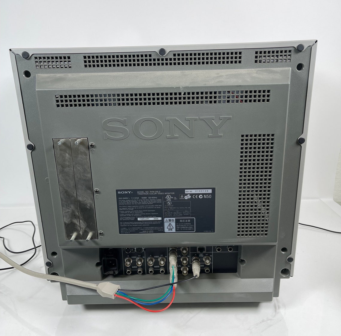 Sony 20 PVM-20L2 CRT Monitor RGB Retro Gaming - Etsy