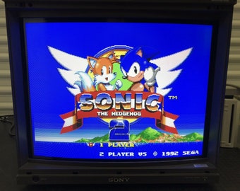 Sony PVM 20L5 Retro Gaming CRT RGB Video Monitor Multiformat - Etsy