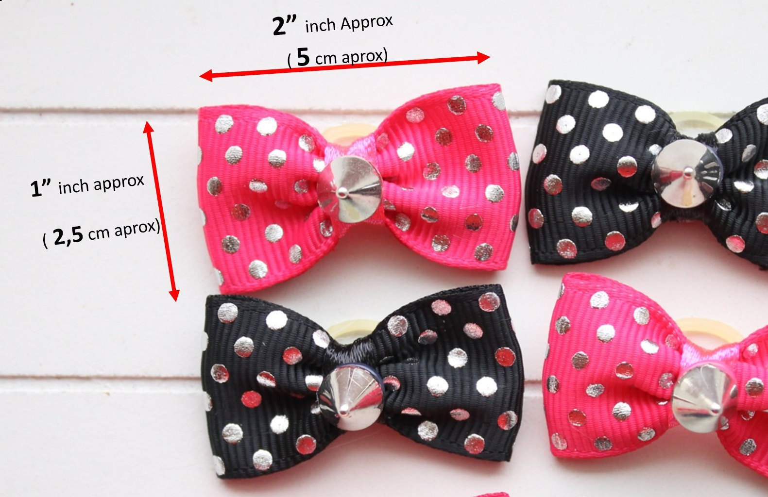 Dogs Hair Bows, Yorkie Bow, Poodle, Biewer, Pet Bow for Dogs, Ties Dog ...