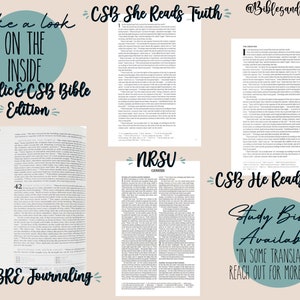 Hand Painted Holy Bible // Semi-custom // Iris Nightfall - Etsy