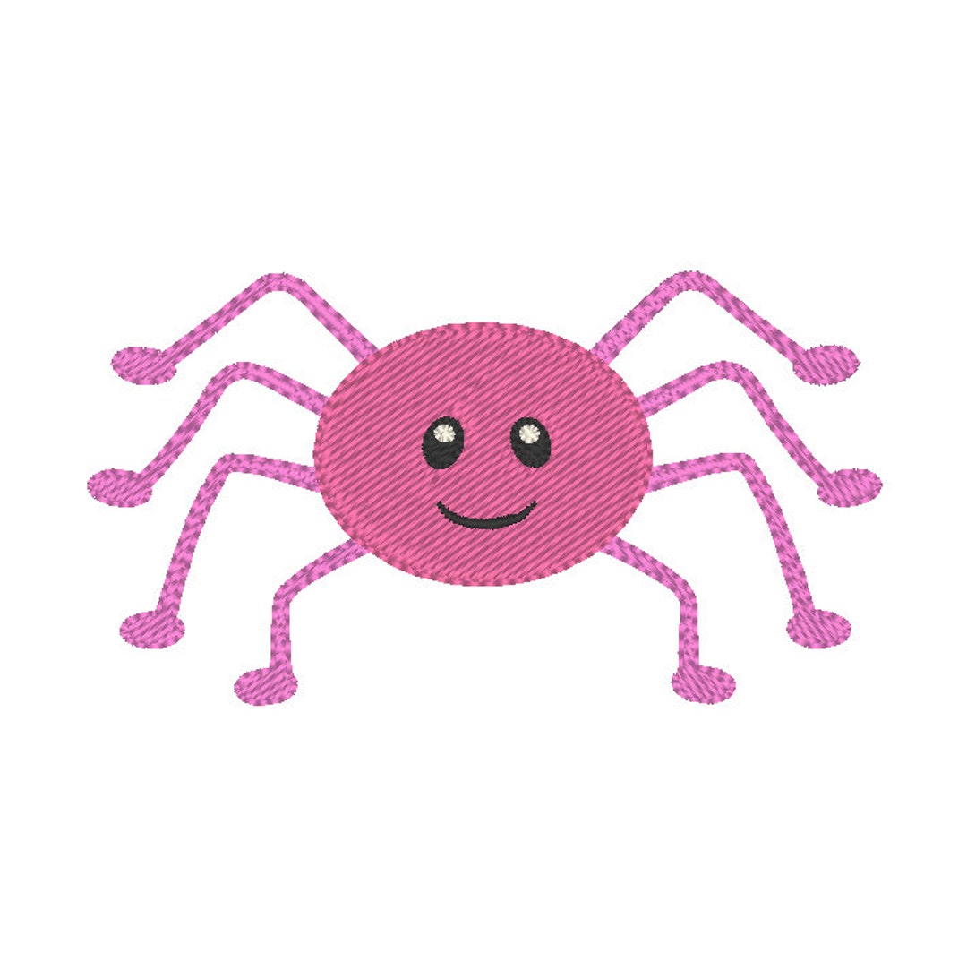 Spider Embroidery Design ITH - Etsy