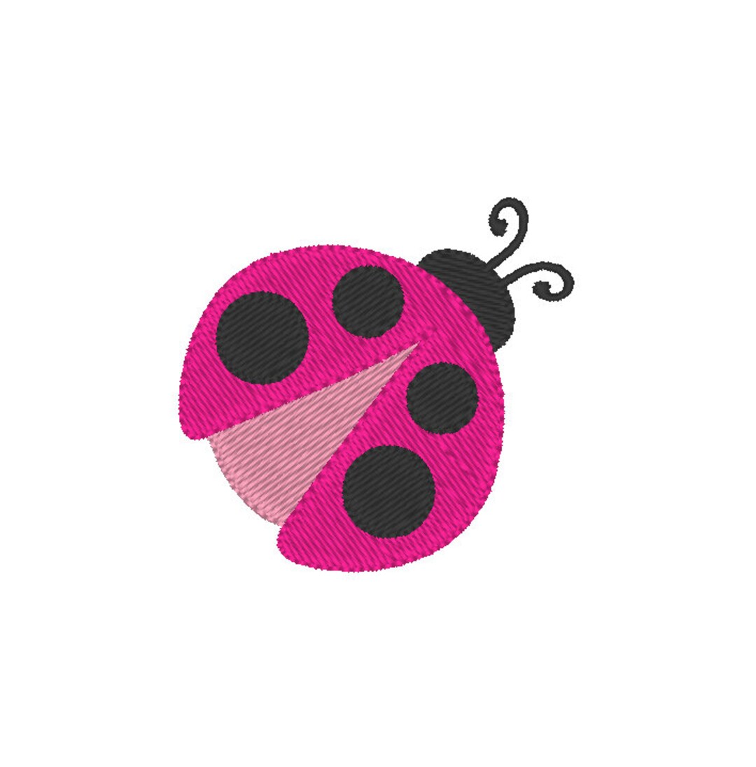 Ladybird Embroidery Design ITH - Etsy