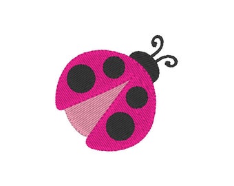 Ladybird Embroidery, Beautiful Floral Design, Very Pretty Artwork ...