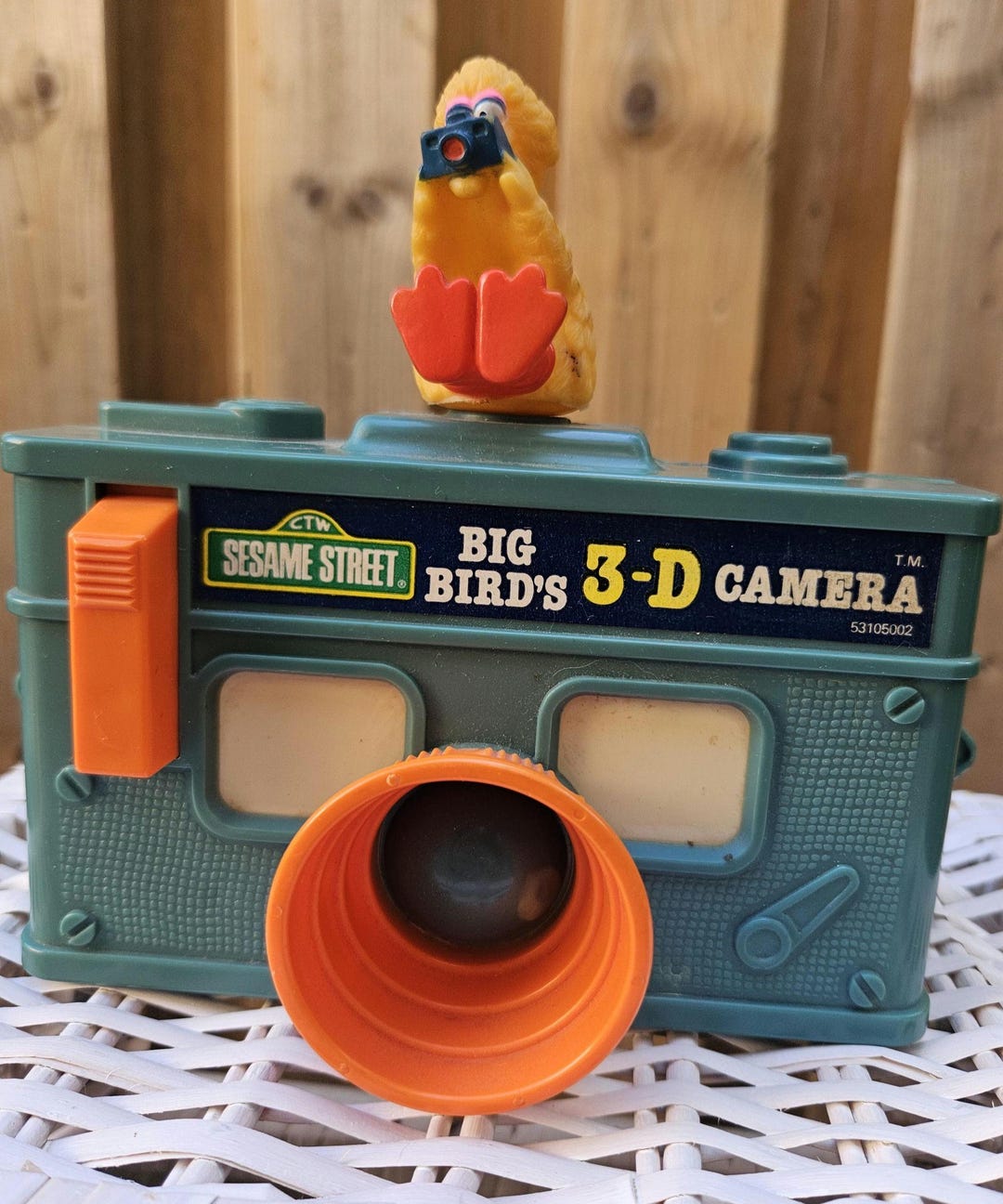 Vintage 80s Sesame Street Big Birds 3D Camera Toy - Etsy