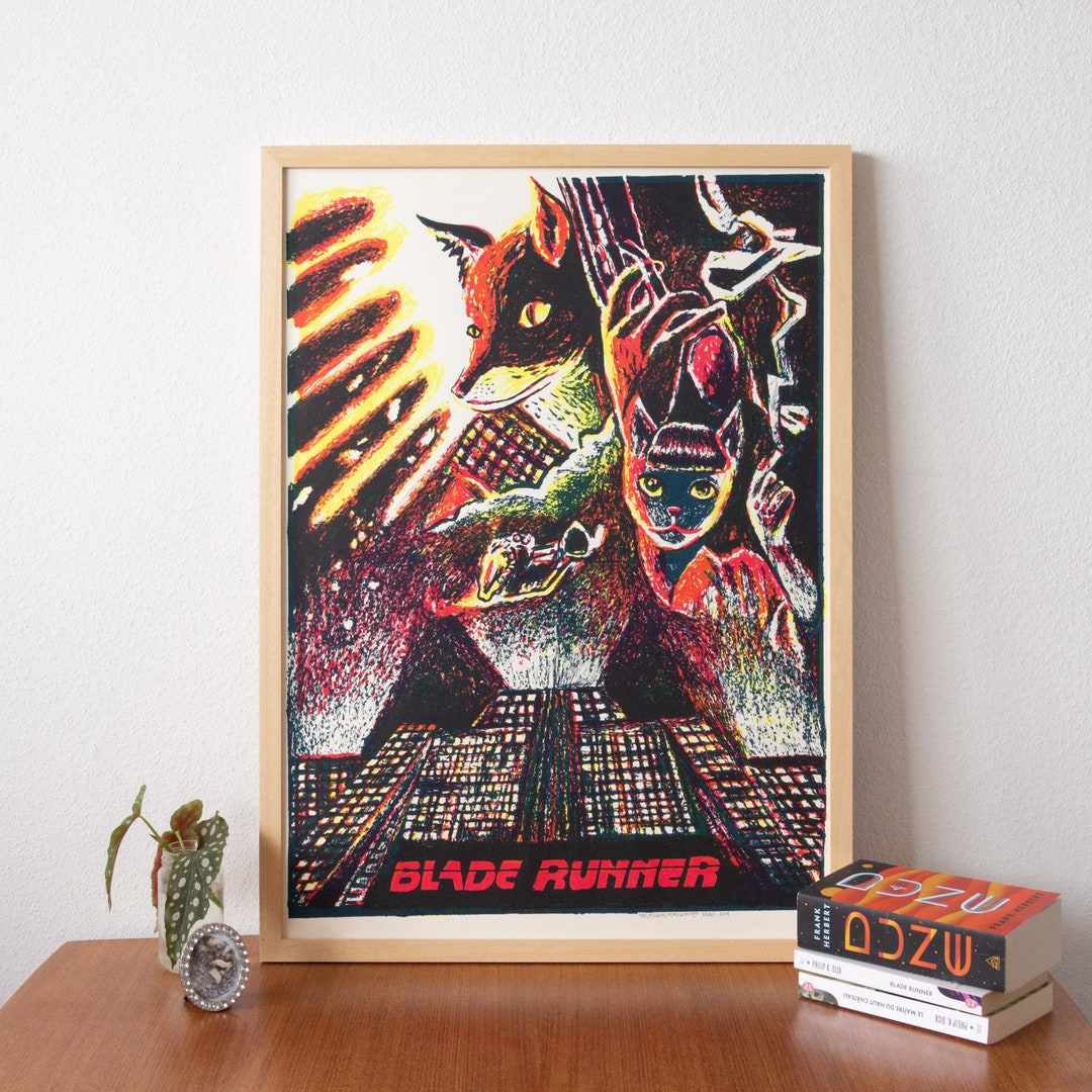 BLADE RUNNER - Limited Edition, Handmade Silkscreen Print - Etsy