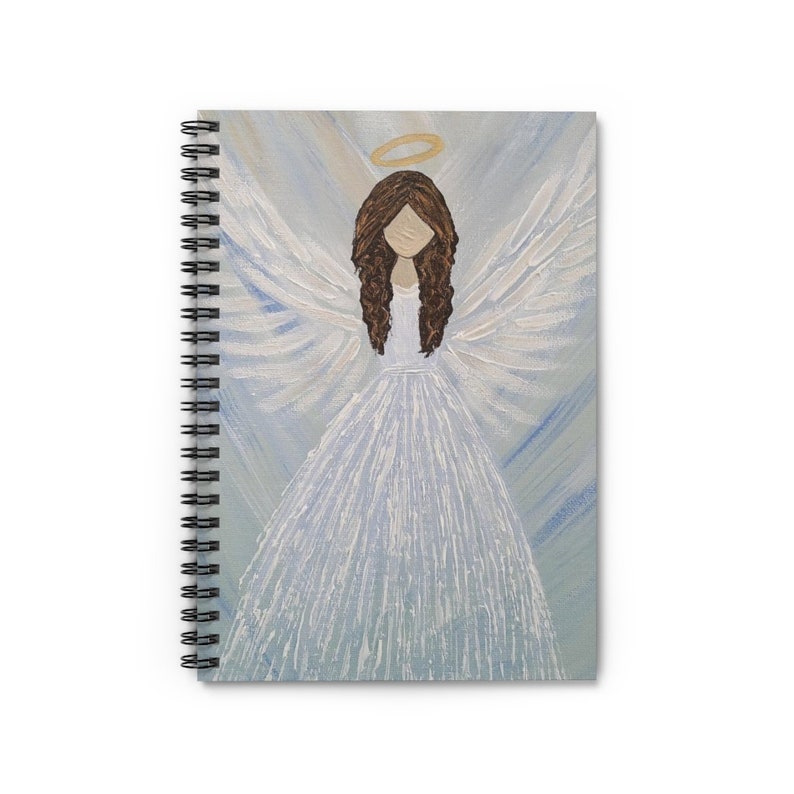 Angel Notebook Spiral Notebook Church Notes Shopping - Etsy