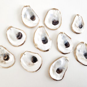 Dainty Gold Oyster Shell Necklace, Oyster Shell Jewelry, Beachy Gifts ...