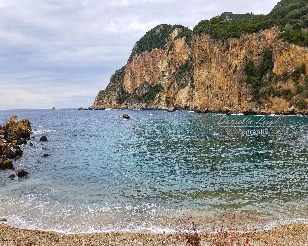 Ocean Art, Corfu Greece Prints, Coastal Prints, Landscape Print, Corfu ...