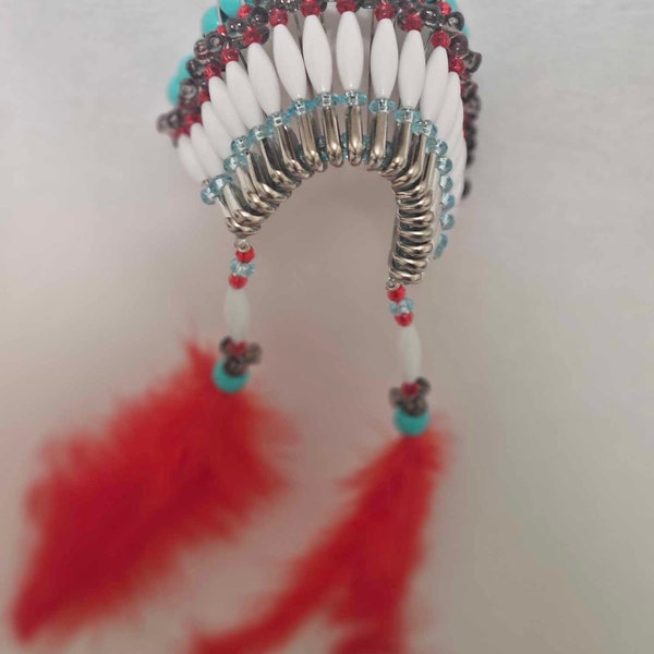 Safety Pin Headdress - Etsy