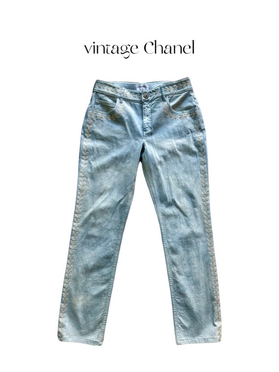 Chanel denim pants denim - Gem