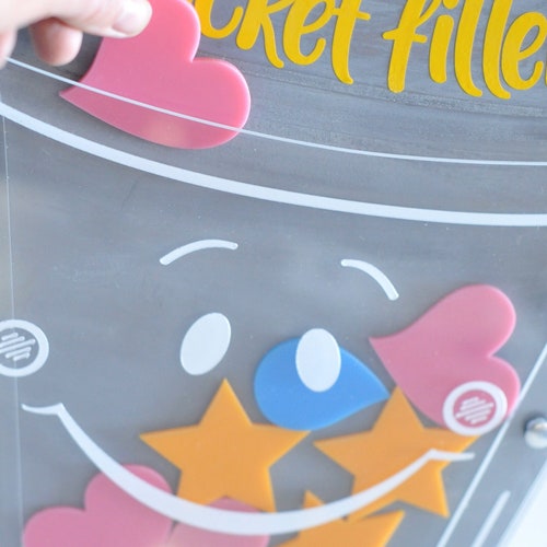 Classroom Bucket Filler Token Reward Chart large - Etsy