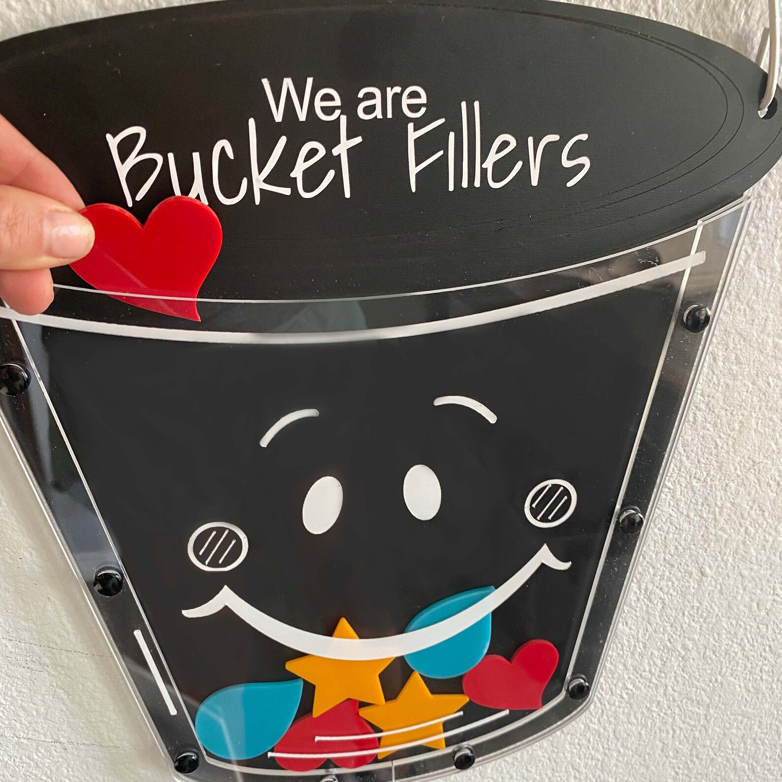 Classroom Bucket Filler Token Reward Chart/chalkboard large - Etsy