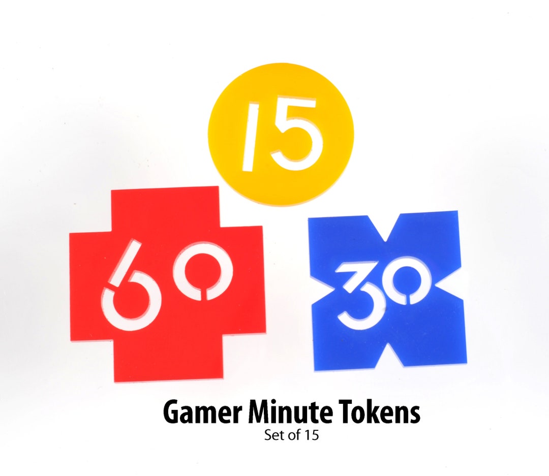 Gamer Reward Tokens for Screen Time Incentive Jar - Set of 15 - Etsy