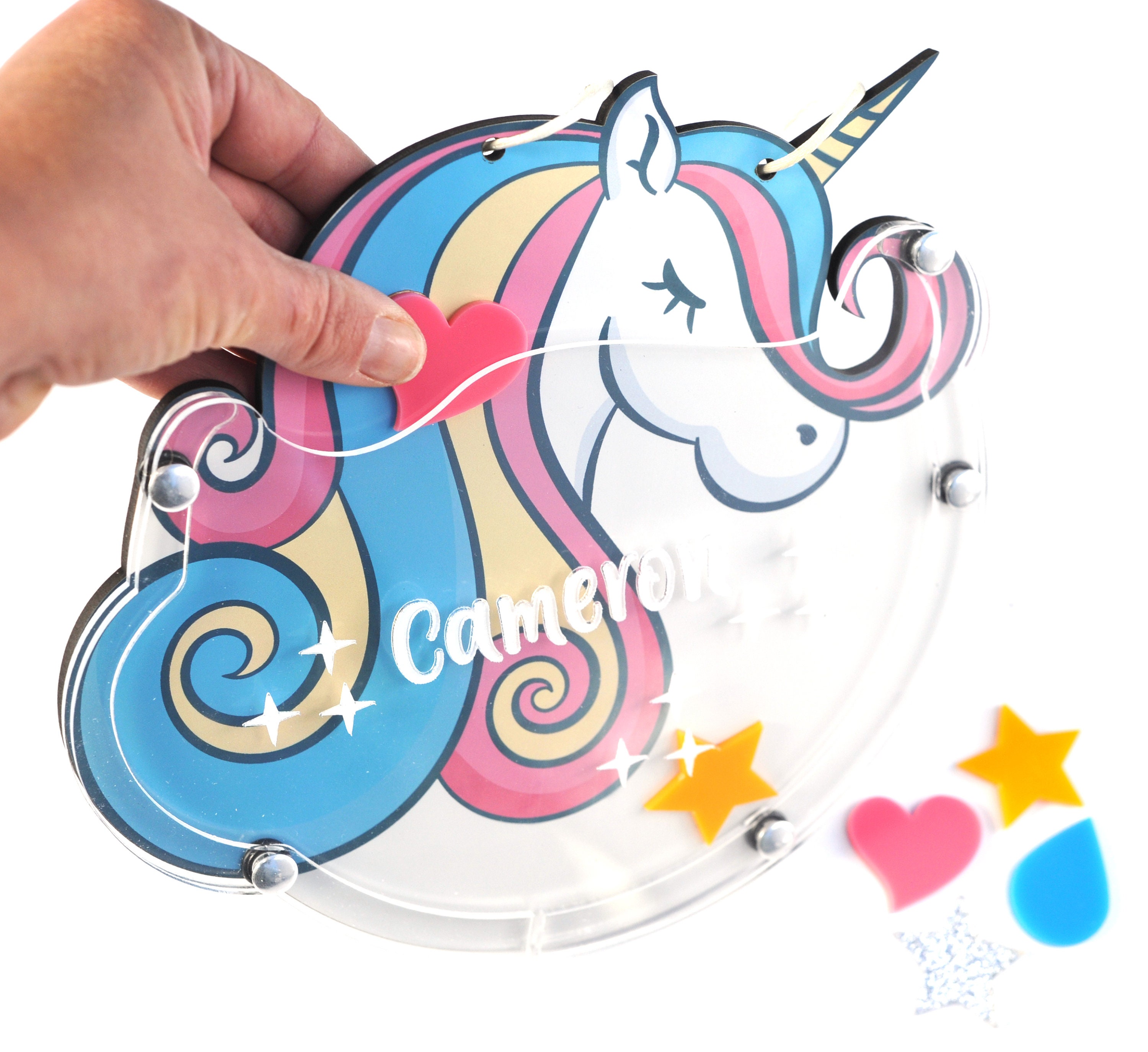 Unicorn Token Reward Chart Personalizable - Etsy