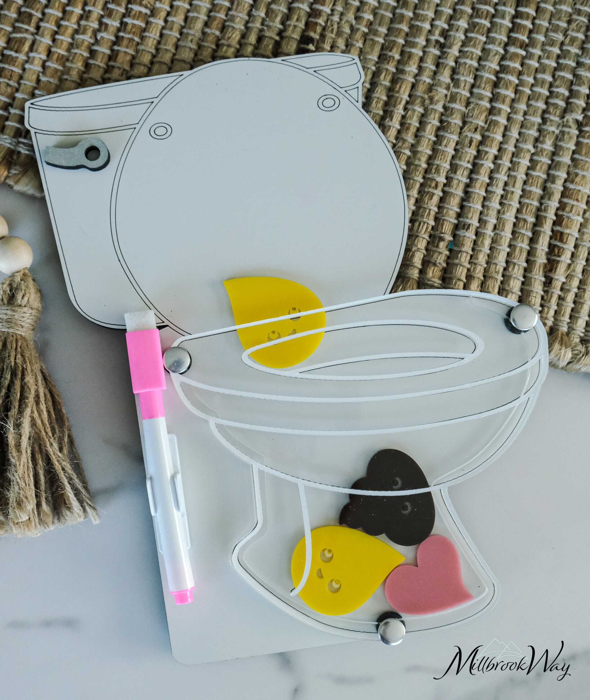 Potty Training Tokens for Reward Charts Pink Hearts Stars - Etsy