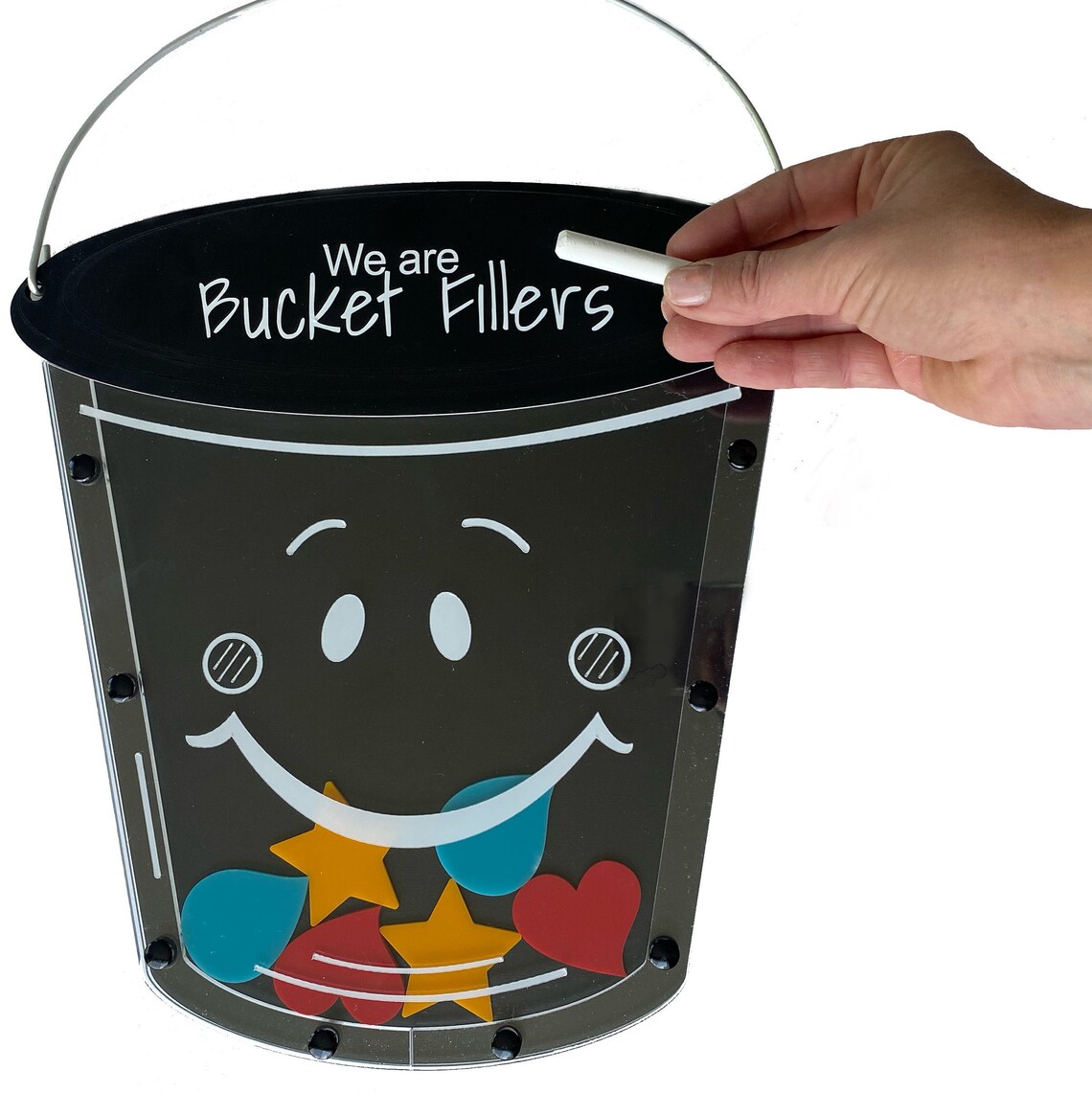 Classroom Bucket Filler Token Reward Chart/chalkboard large - Etsy