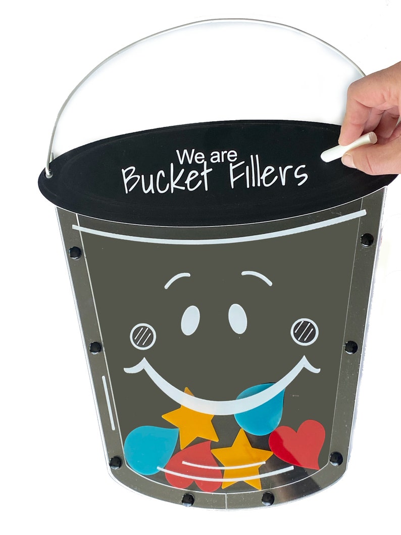 Classroom Bucket Filler Token Reward Chart/chalkboard large - Etsy