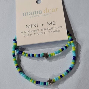 Mini and Me Matching Bracelets – Mummy and Me Bracelet Set, Mother and ...
