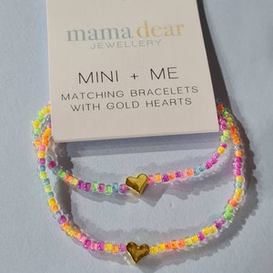 Mini and Me Matching Bracelets – Mummy and Me Bracelet Set, Mother and ...