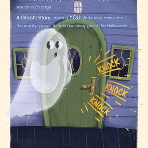 A Ghost's Story, Children's Books,halloween Story, Activity Book ...