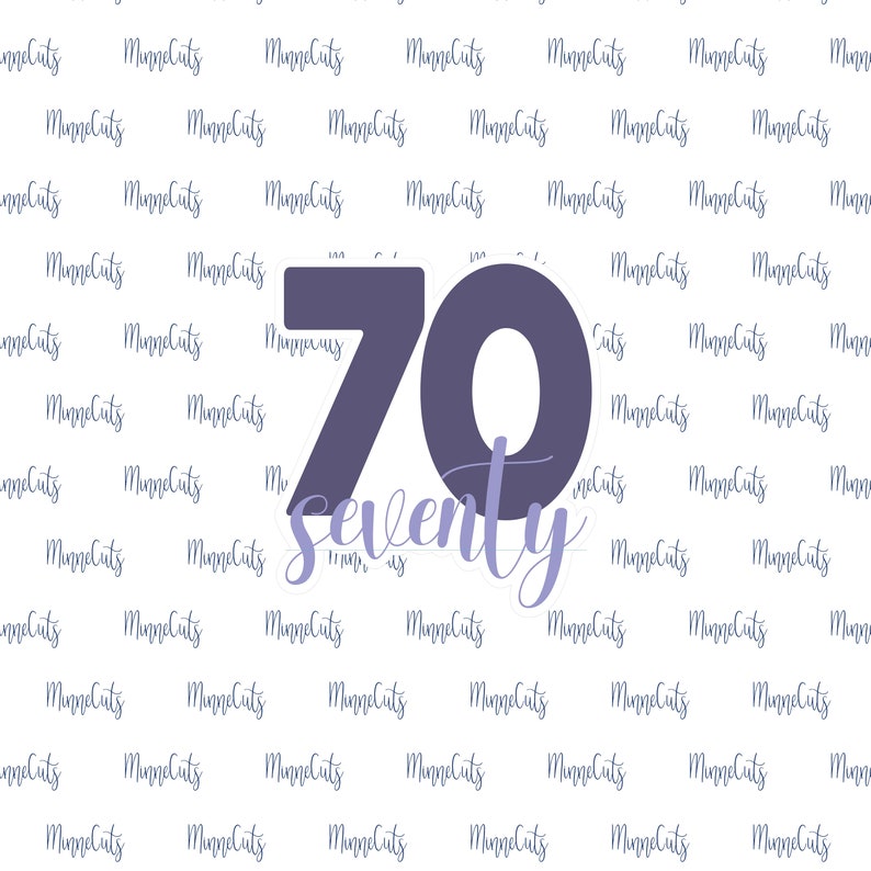 Seventy 70 Cutter - Etsy