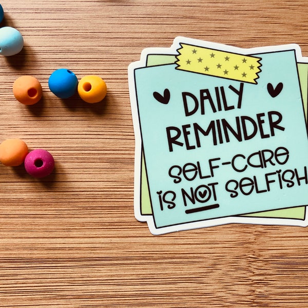 Self Care Sticker - Etsy Canada