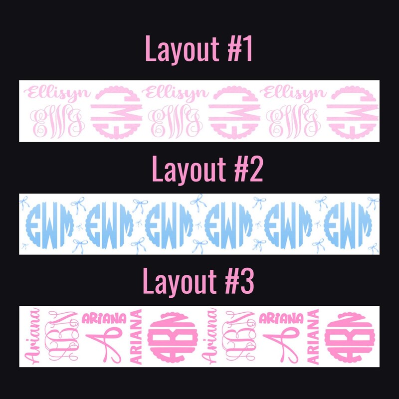 Custom Logo Hairbows - Etsy