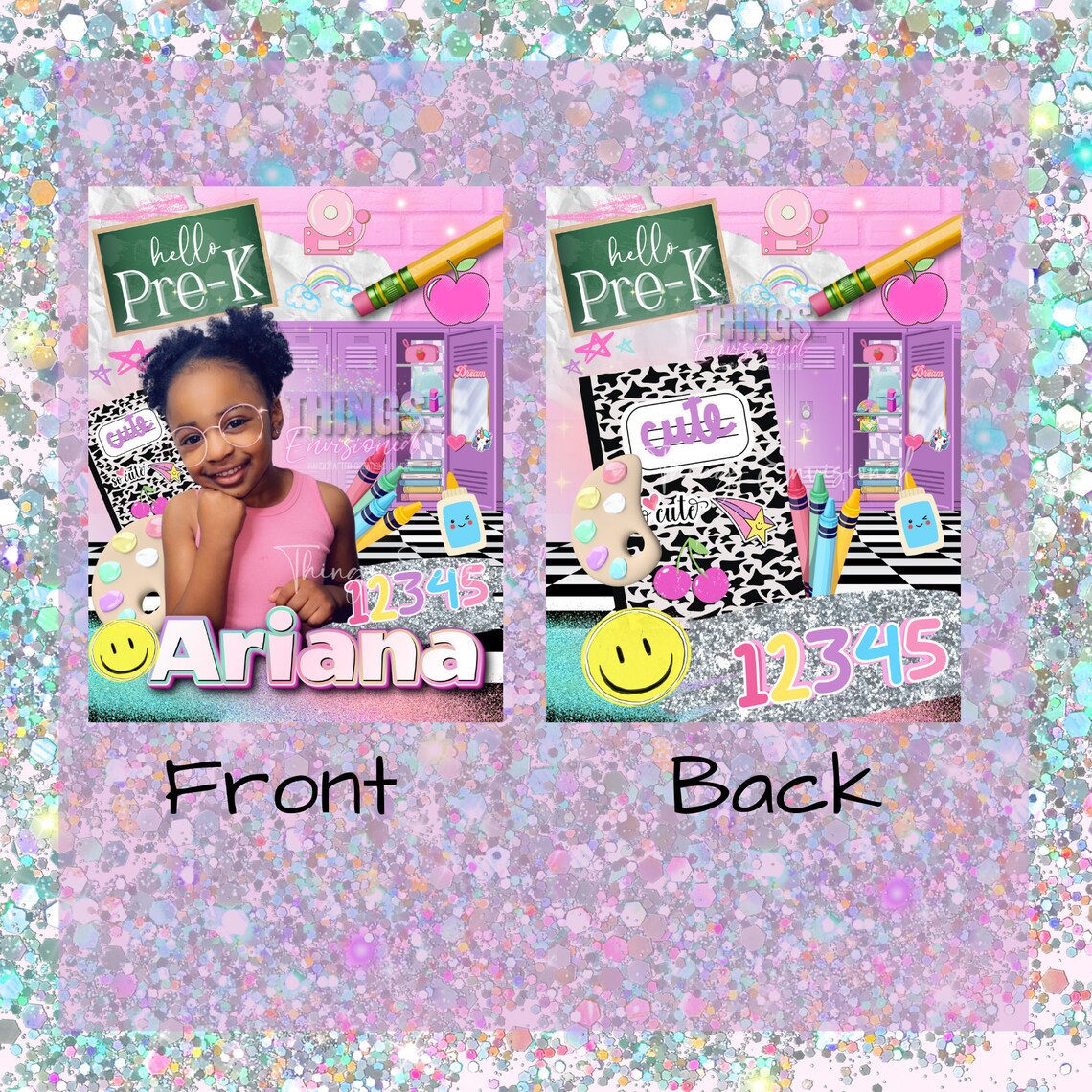 Photo Composition Notebook, Pink Design Notebook, Back to School ...