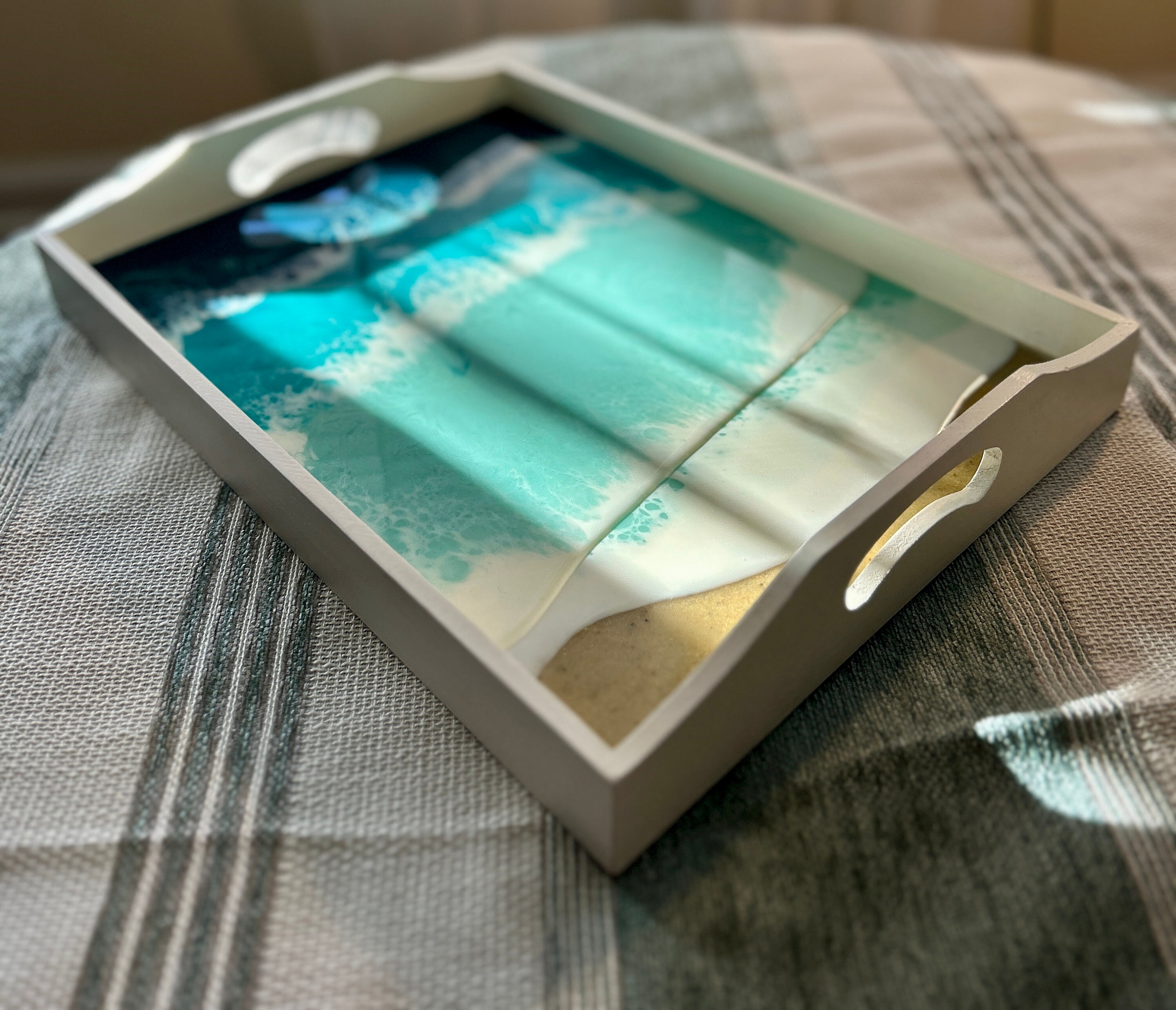 Resin Art Tray - Etsy