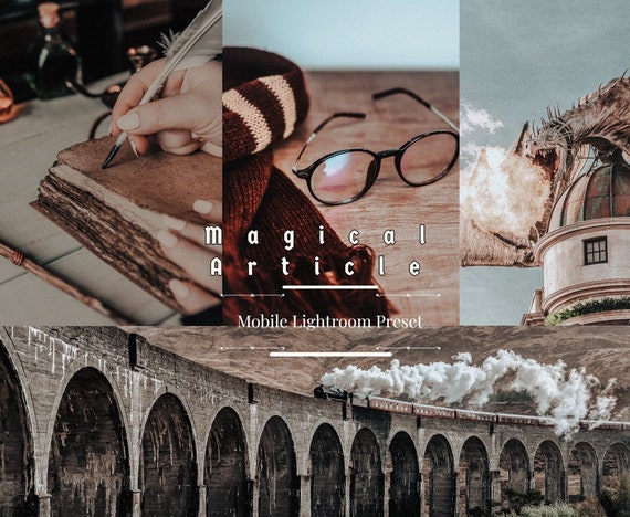 Magical Article Mobile Lightroom Preset | Etsy