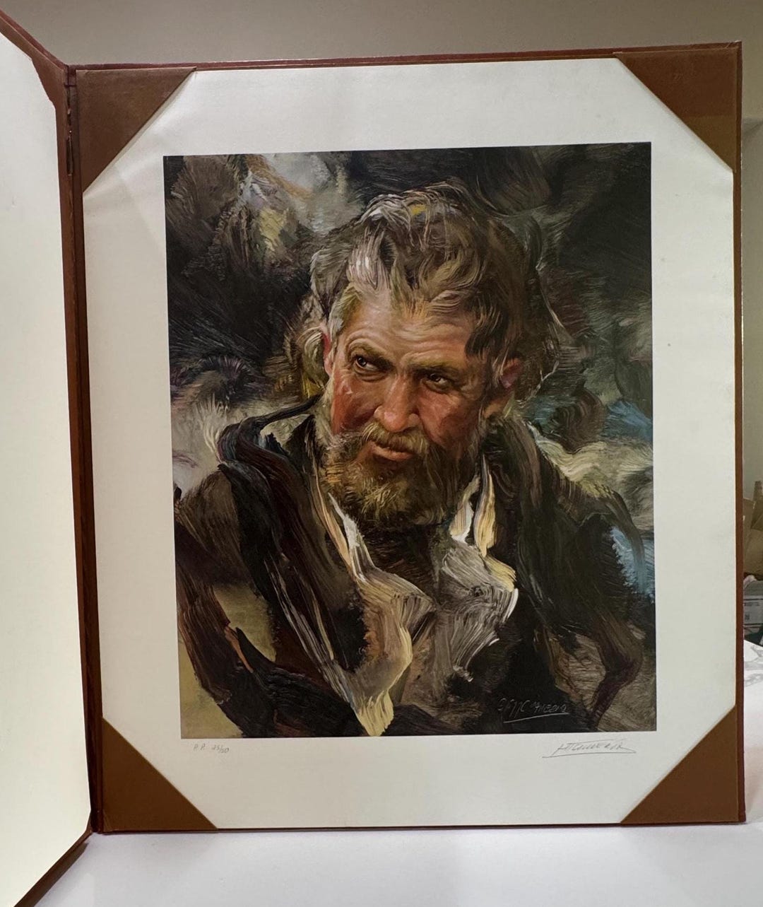 Vintage Francisco JJC Masseria Collotype Hand Signed No. 25/50 Jubilee ...