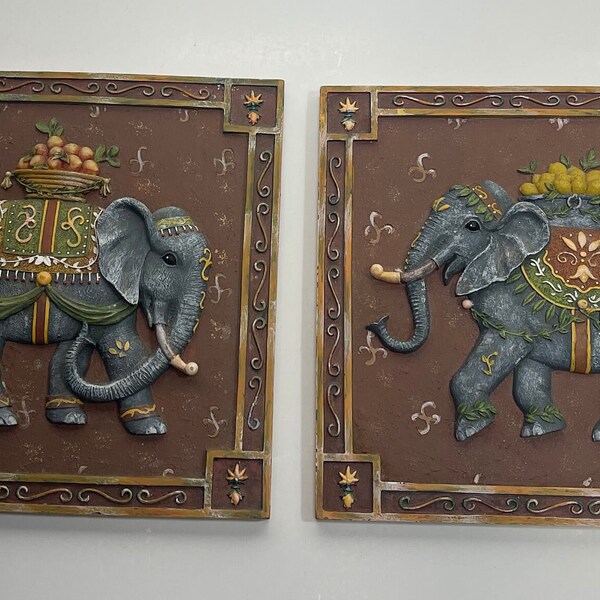 Elephant Tile - Etsy