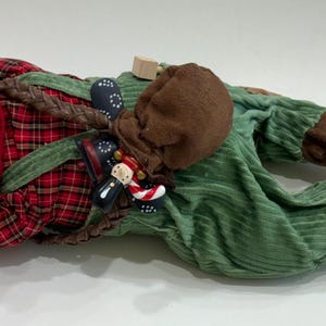 Vintage Sleeping Christmas Elf, Napping Elf, Retro Christmas Decor ...