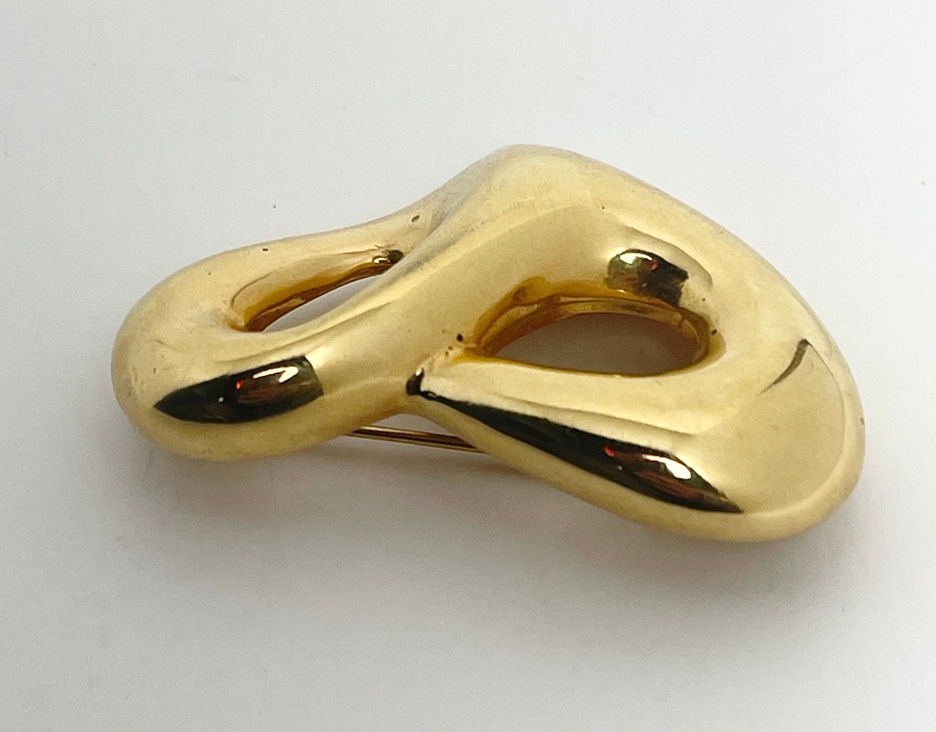 Courreges Modernist Brooch, Estate Collection, Fine Jewelry, Vintage ...