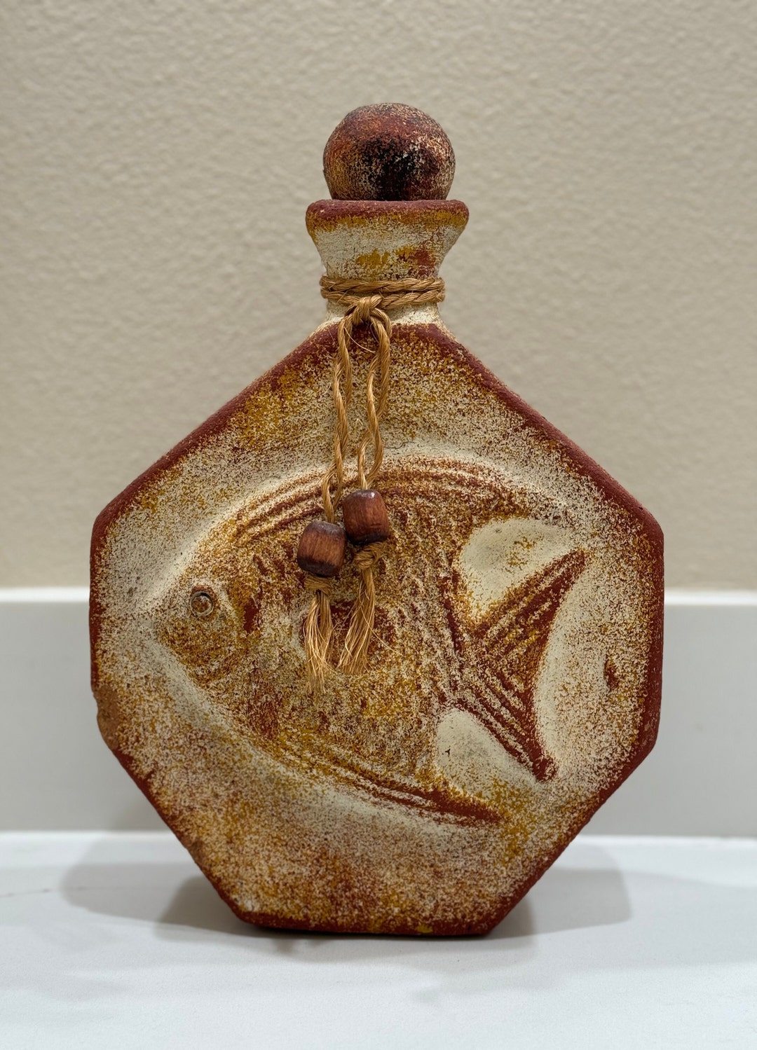 Aztec Red Clay Angelfish Decanter Handmade Mexican Pottery - Etsy