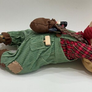 Vintage Sleeping Christmas Elf, Napping Elf, Retro Christmas Decor ...