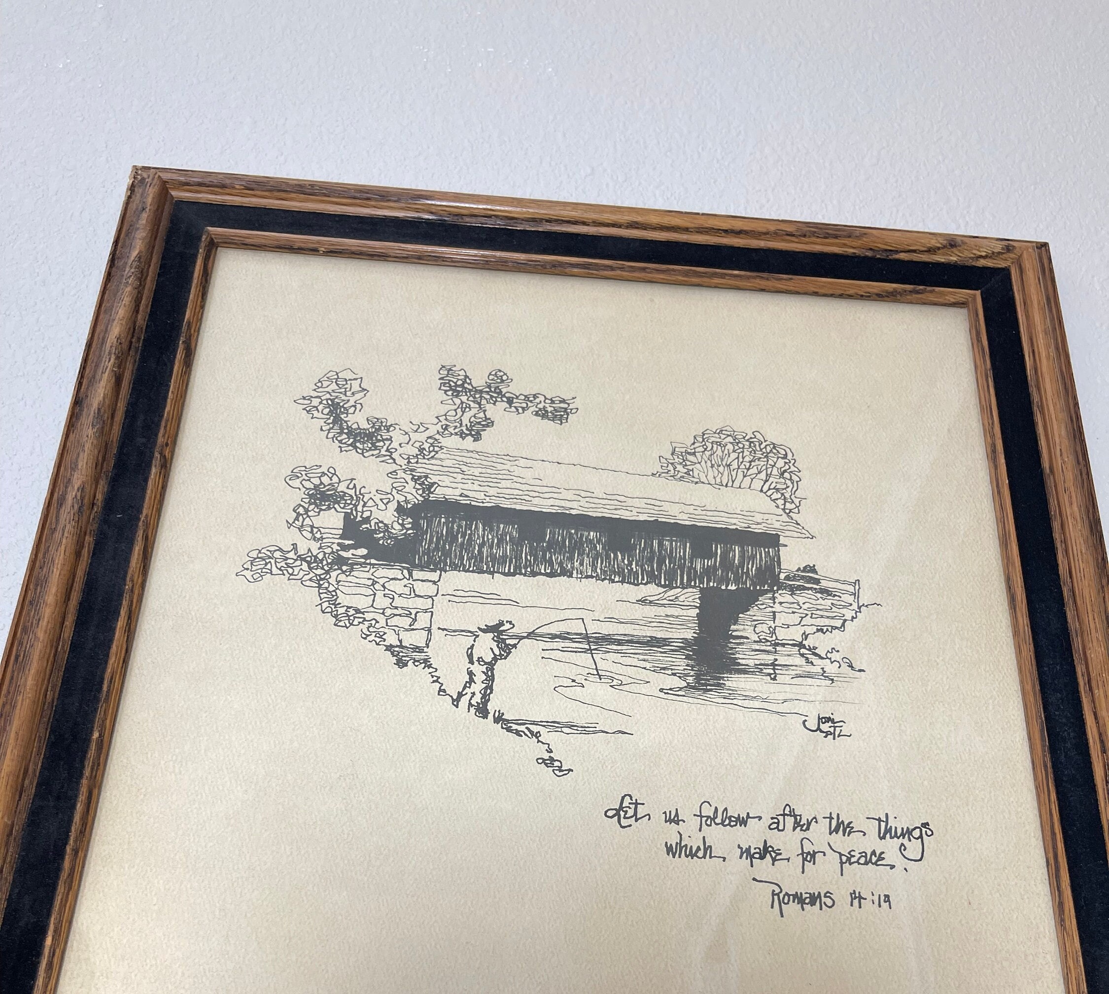 Joni Eareckson Tada follow After...peace Romans 14:19, Original Artwork ...