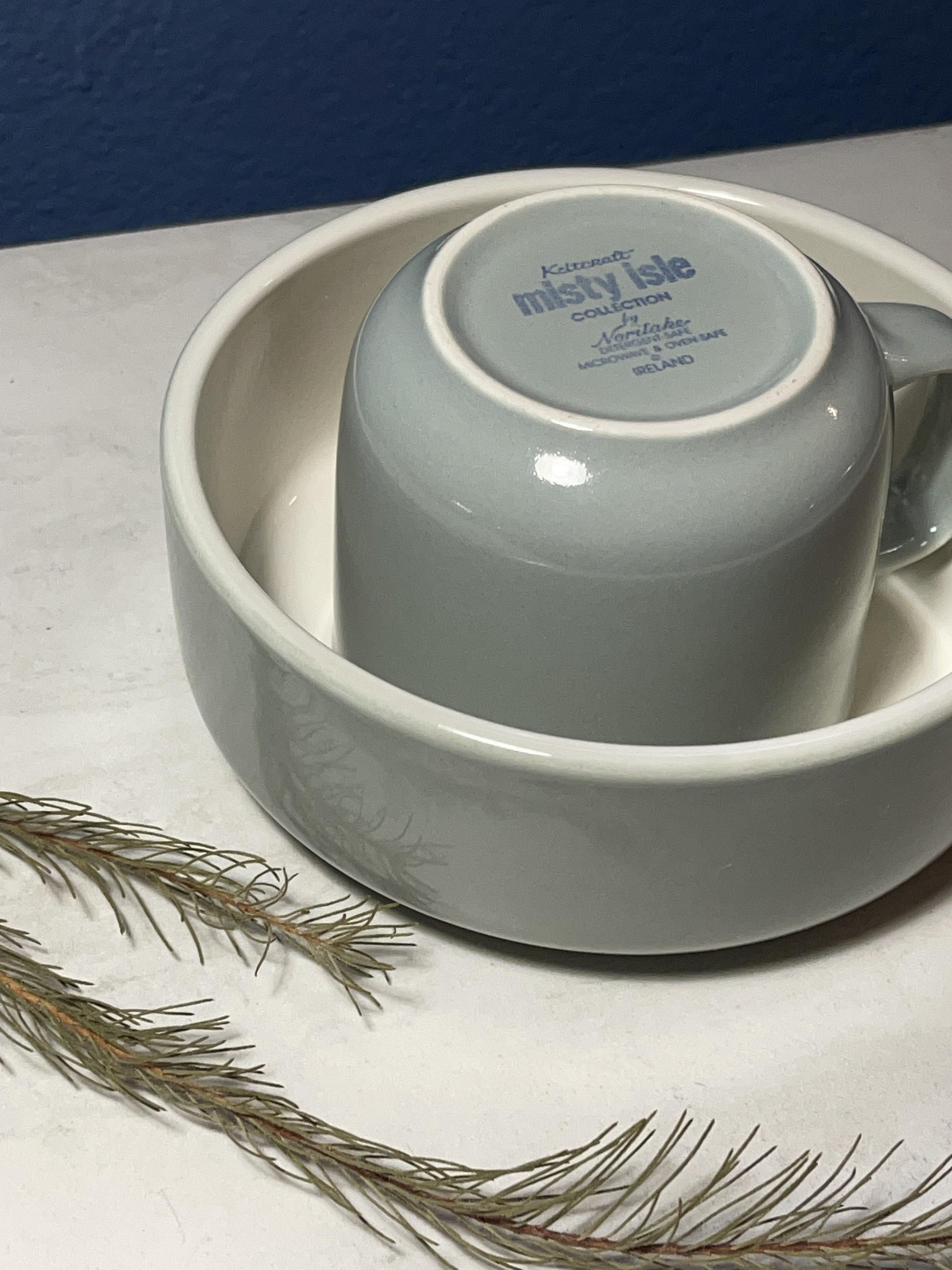 Keltcraft MISTY ISLE Mug & Breakfast Bowl, Collection by Noritake ...