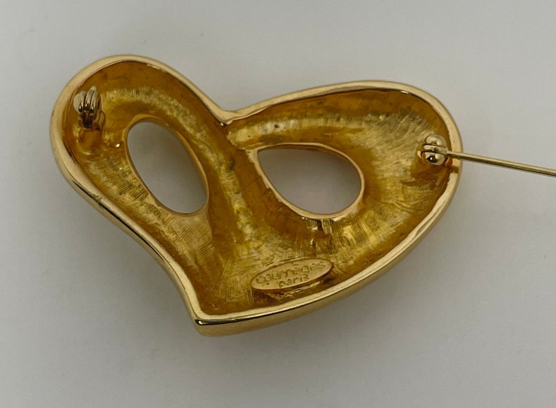 Courreges Modernist Brooch, Estate Collection, Fine Jewelry, Vintage ...