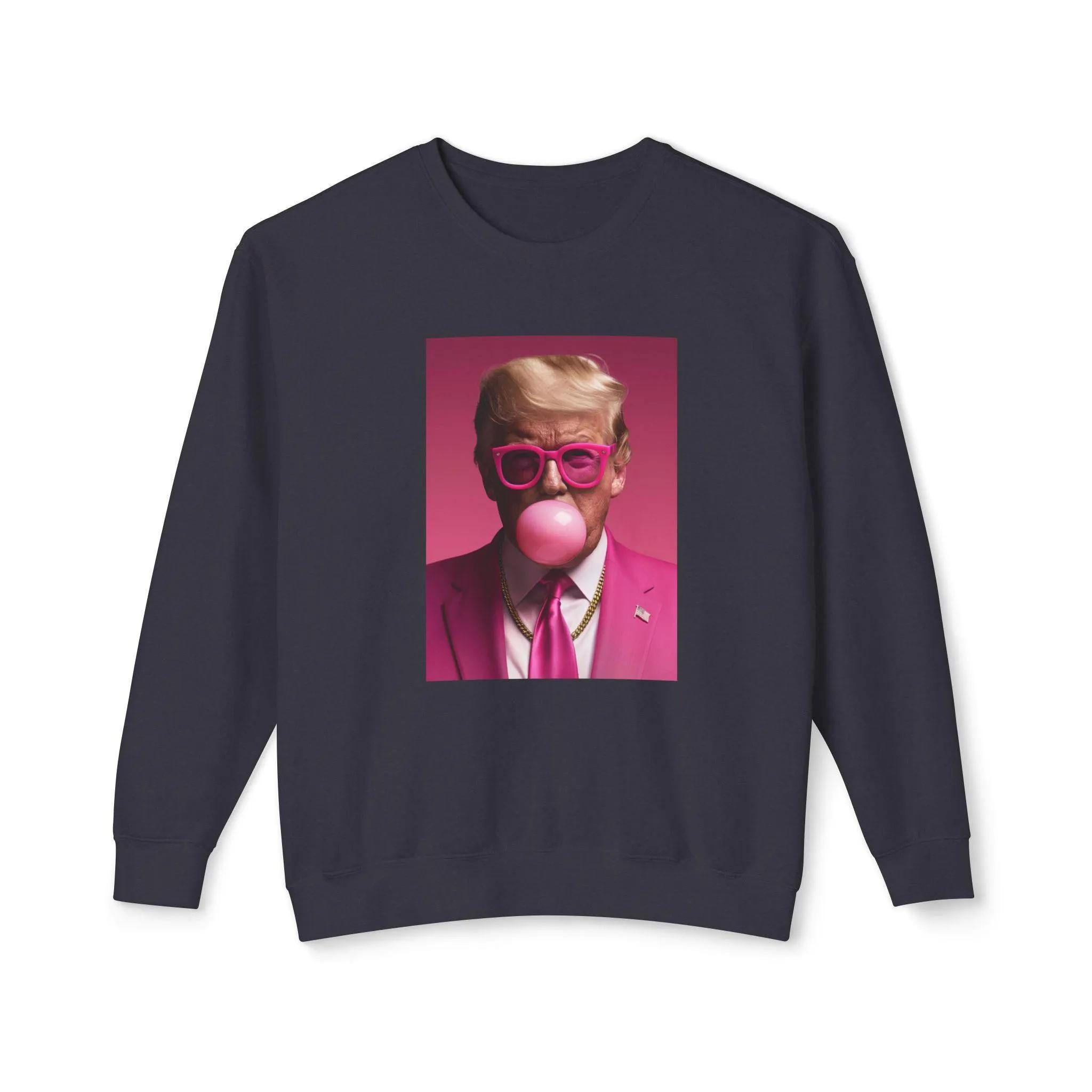 Trump Pink Bubble Gum, Gold Chain PNG, Funny Trump PNG, Election Maga ...