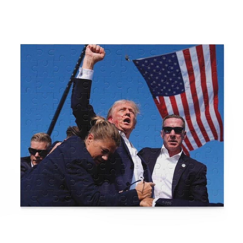 Trump Jigsaw Puzzle - Etsy