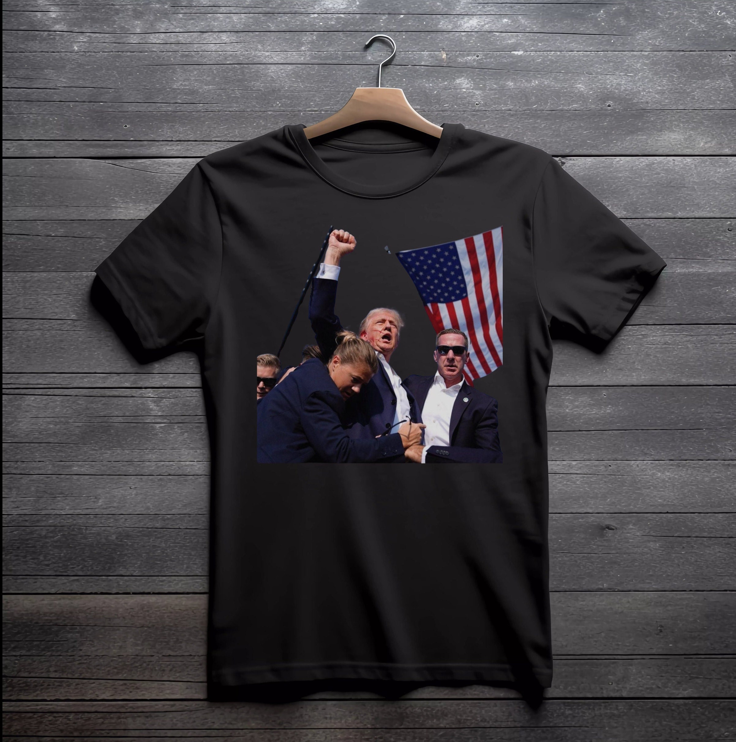 Donald Trump Assassination Shirt, Trump Fighter, Trump Rally, Patriot ...