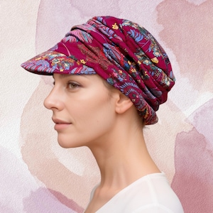 Full Coverage Cap, Chemo Headwear, Soft, Lightweight and Ultra ...