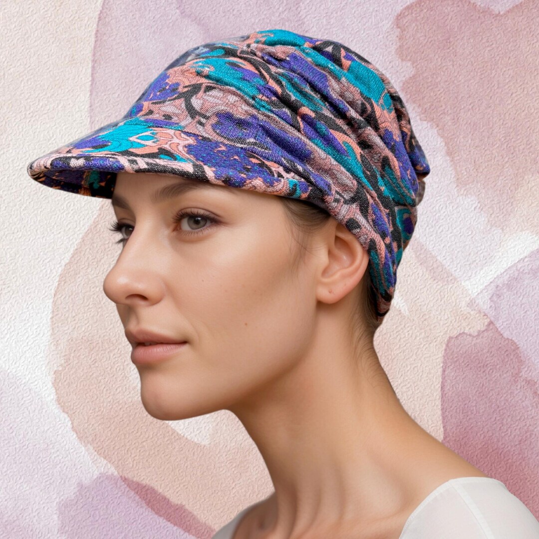 Full Coverage Cap, Chemo Headwear, Soft, Lightweight and Ultra ...