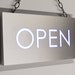 Lighted OPEN Sign With Color Changing LED Lights Open Sign - Etsy