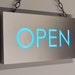 Lighted OPEN Sign With Color Changing LED Lights, Open Sign, Large ...