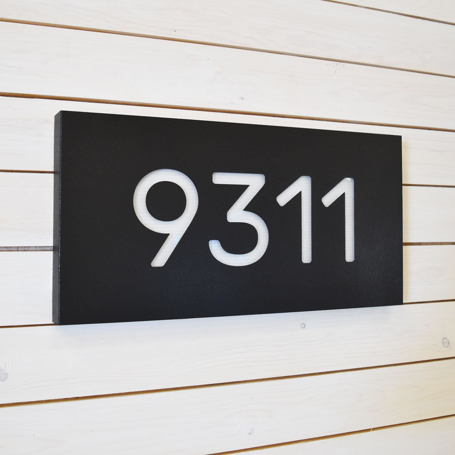 Lighted Street Numbers