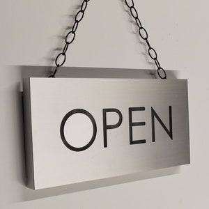 Lighted OPEN Sign With Color Changing LED Lights, Open Sign, Large ...