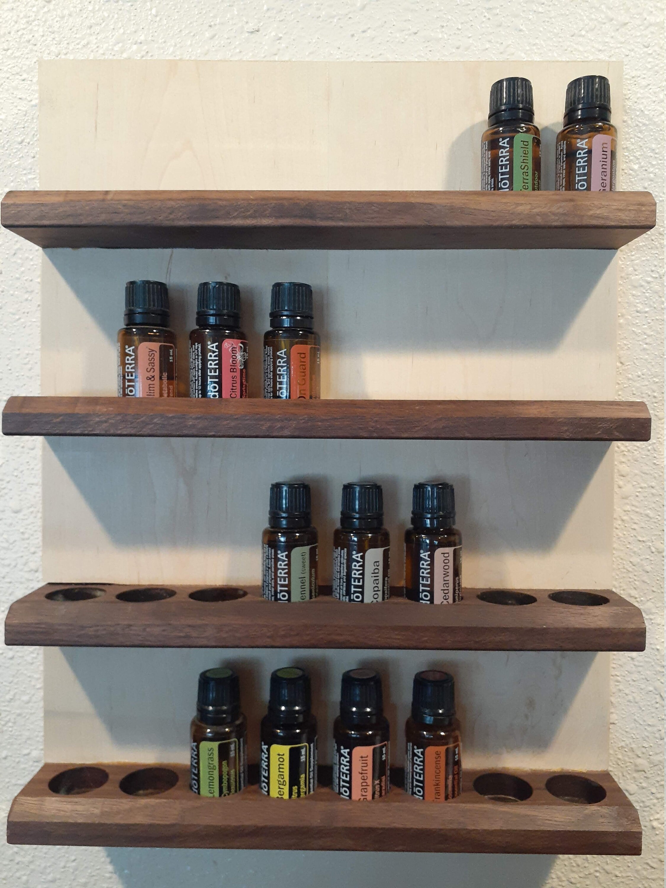 Essential Oil Shelf, Essential Oil Display - Etsy